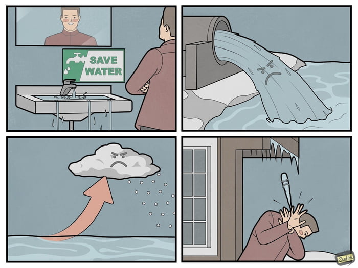 Screw you water - 9GAG