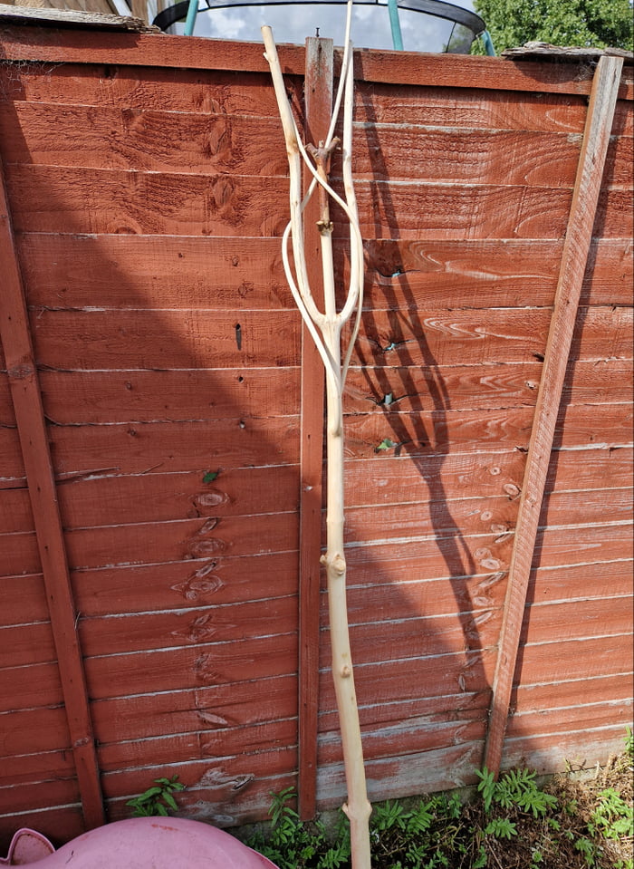 Posting this stick I made for the third time because I'm too stupid to ...