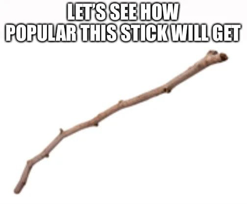 Sticks for the Stick God! - 9GAG