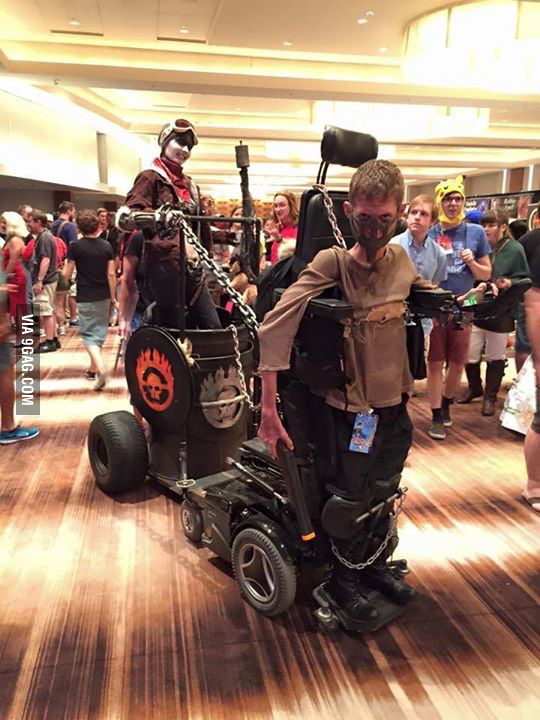 WITNESS the disabled cosplay - 9GAG