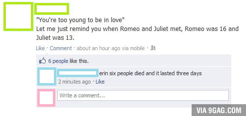 Young Love... - 9GAG