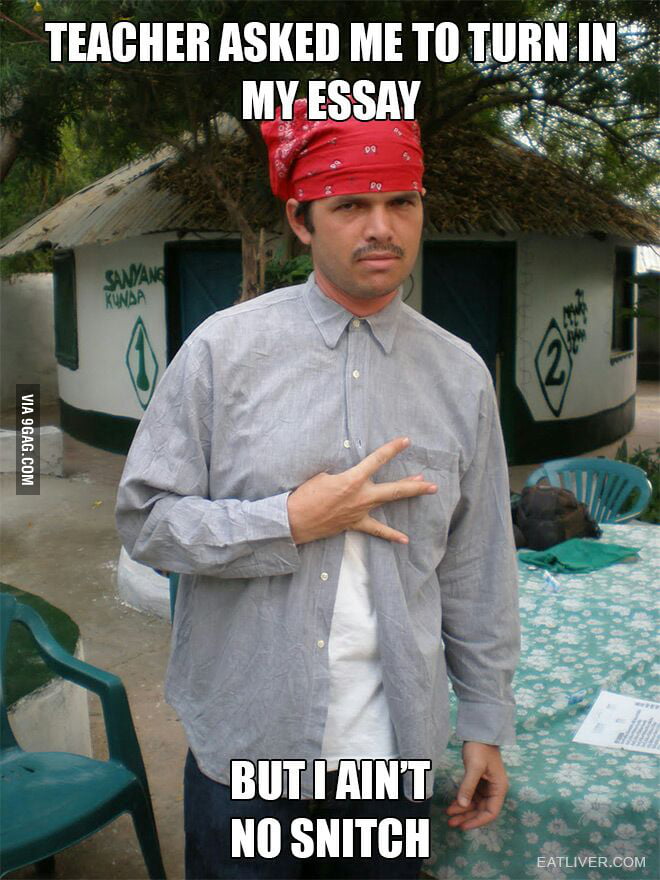 Do we got a problem esse?? - 9GAG