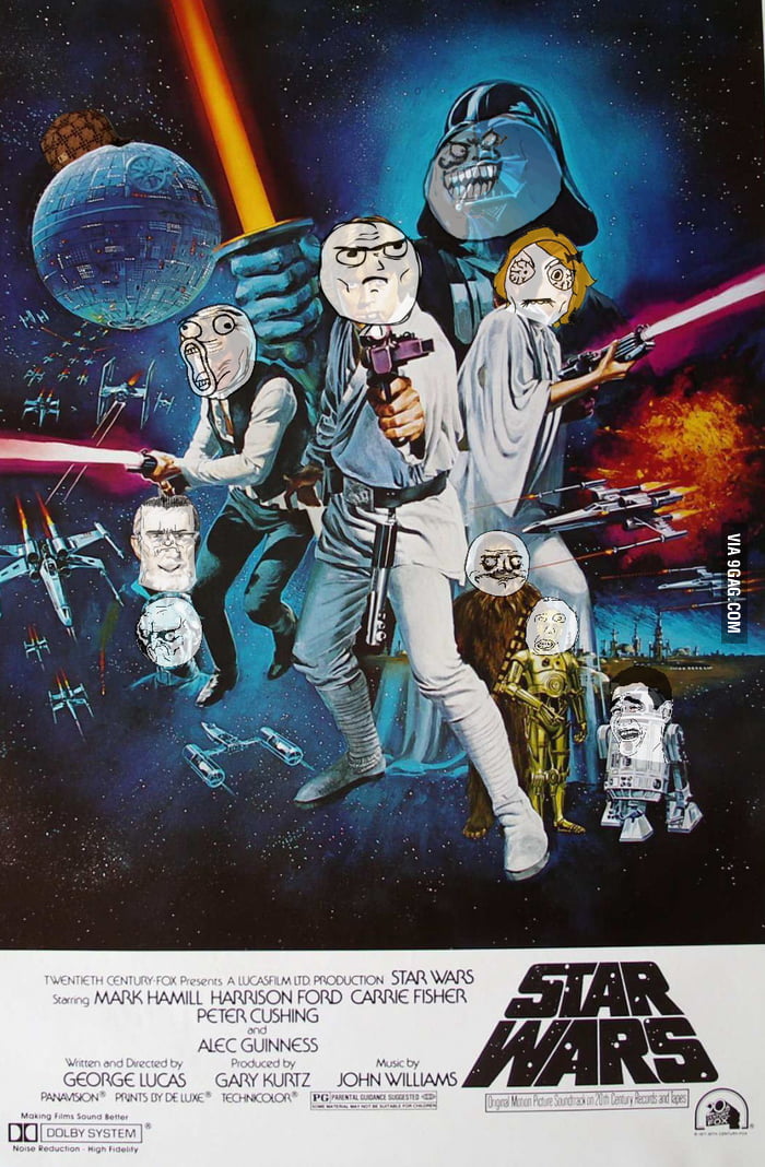 Star Wars Episode IV - Rage Face remastered - 9GAG