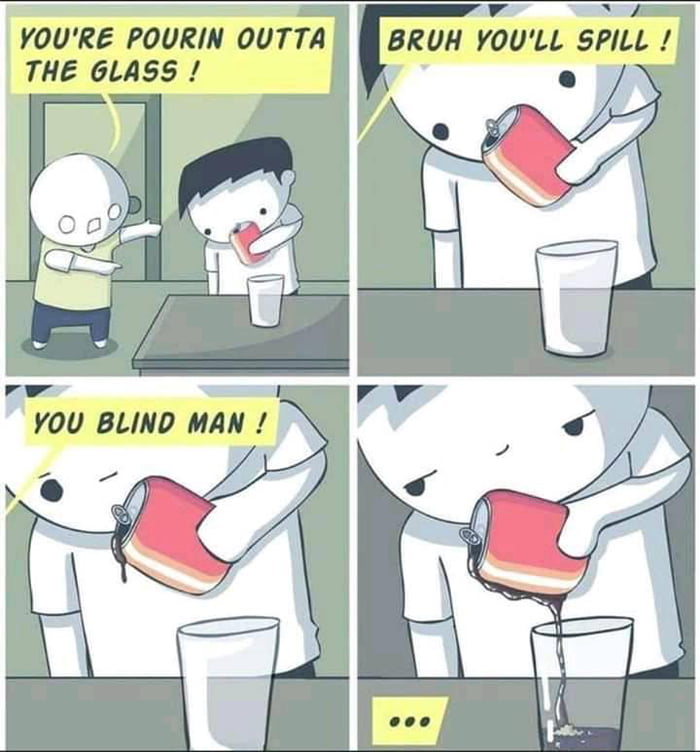 A skeleton walks into a bar, and orders a beer and a mop - 9GAG