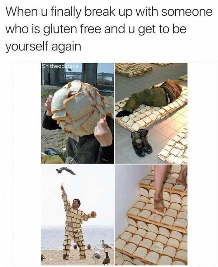 Why feel crumby on the inside - 9GAG