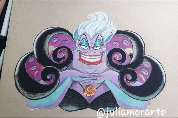 My Ursula drawing :) - 9GAG