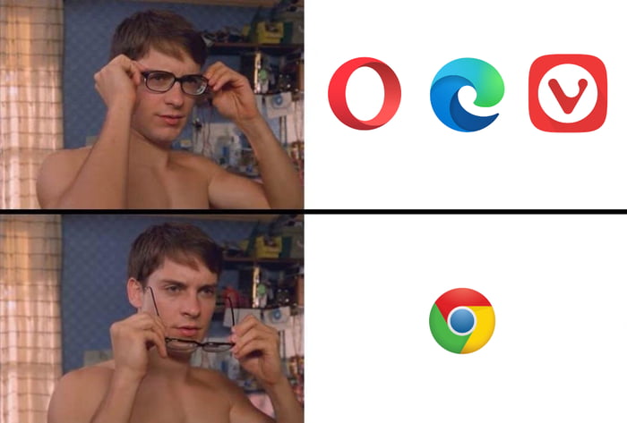 Not much variety has left in web browsers - 9GAG