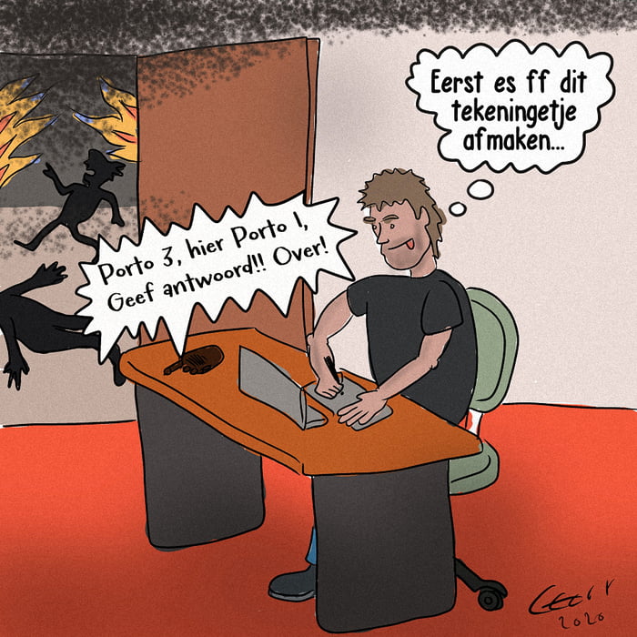 Vandaag 1e BHV dienst - 9GAG