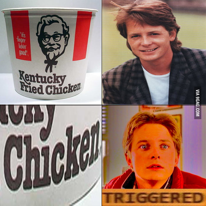 Marty Mcfly Triggered - 9GAG