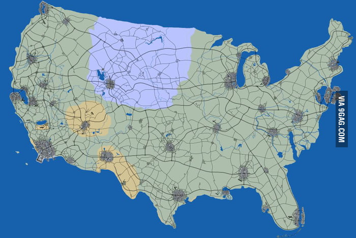 Amazing fanmade map concept for GTA! - 9GAG