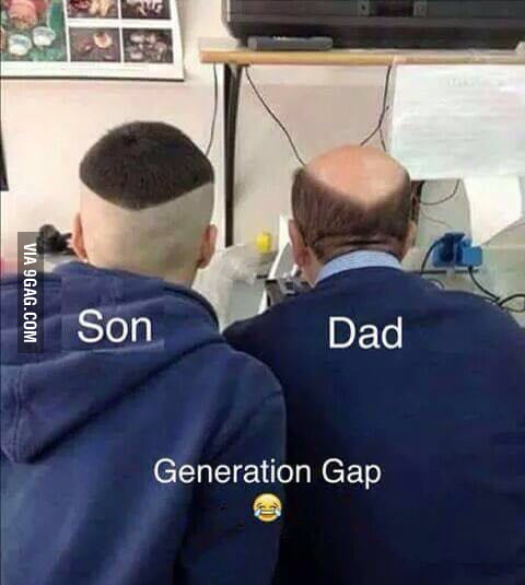 Generation Gap - 9GAG