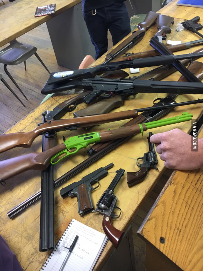 I know no one cares but here's my job. I'm a gunsmith and here's a ...
