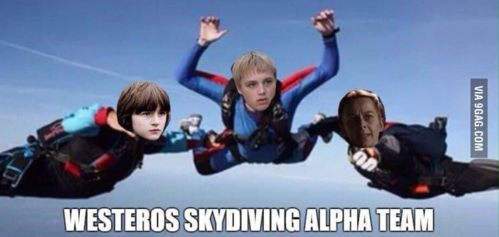 Westeros Skydiving Alpha Team - 9GAG
