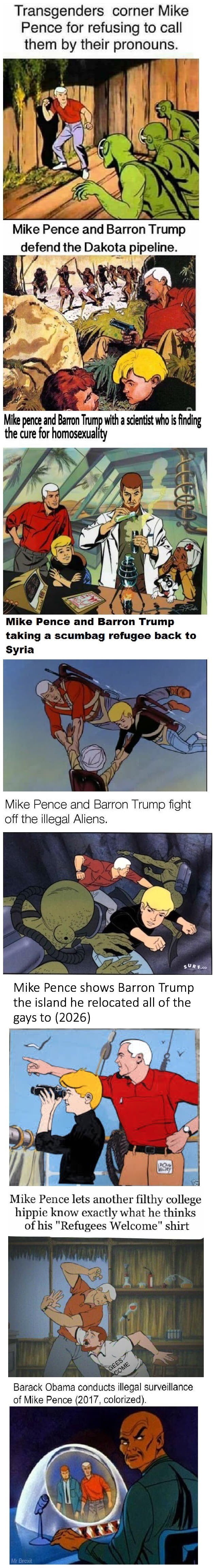 From Jonny Quest and my meme file - 9GAG