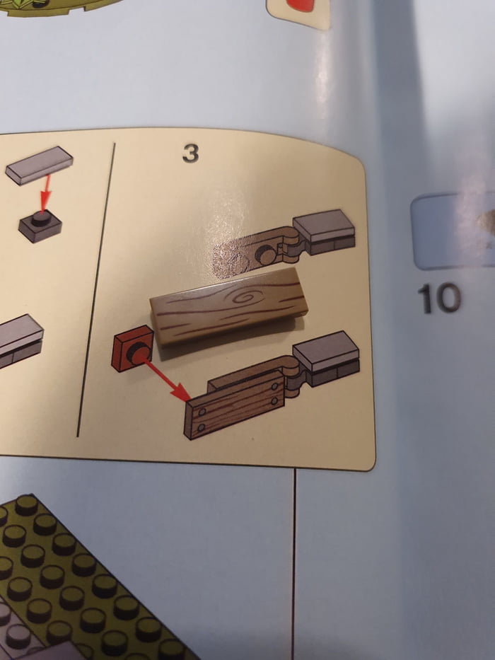 So, Lego decided to change the 6177982 tiles to the 6329820 tiles in ...