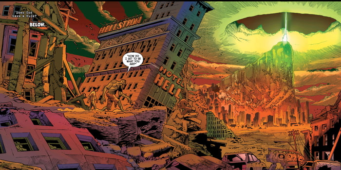 (Immortal Hulk 2018-) The place of one below all... - 9GAG