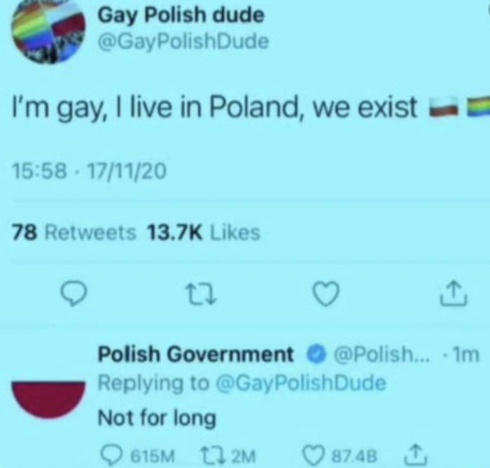 “Gay Polish dude” - 9GAG