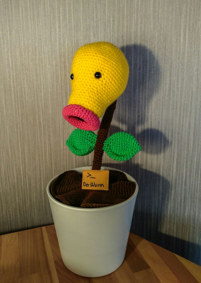 I crochet bellsprout! - 9GAG