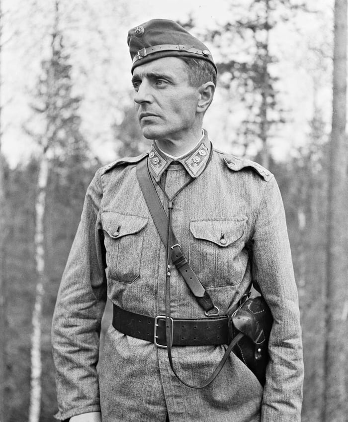 Posting a Knight of the Mannerheim Cross every day. #60 Lieutenant ...