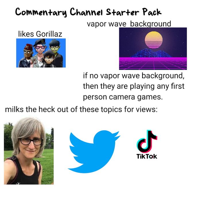 Commentary Channel Starter Pack - 9GAG