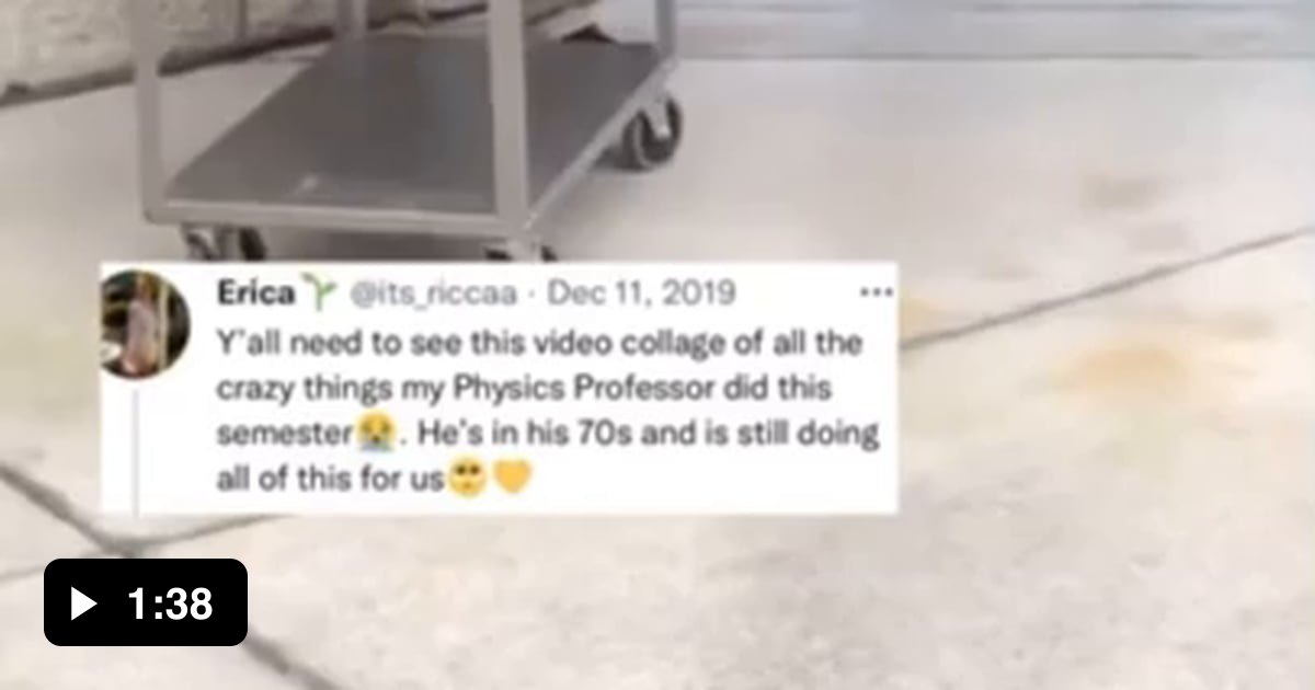 This physics professor is still doing these cool stunts with his ...