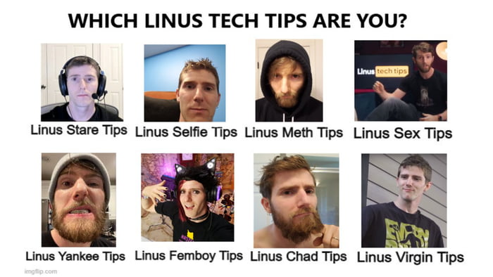 Which Linux Tech Tips Are You!? - 9GAG