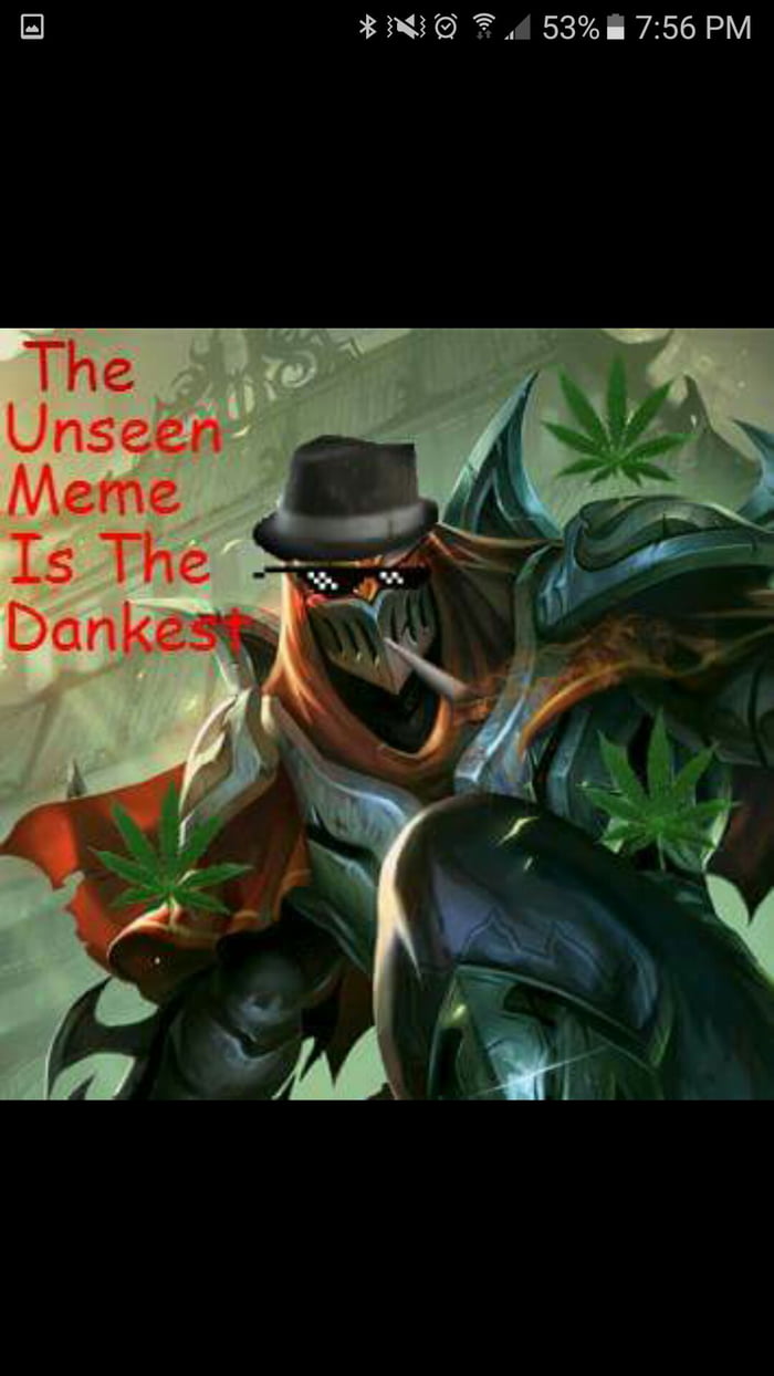 Just a profile picture I made for my friend who mained zed back when ...