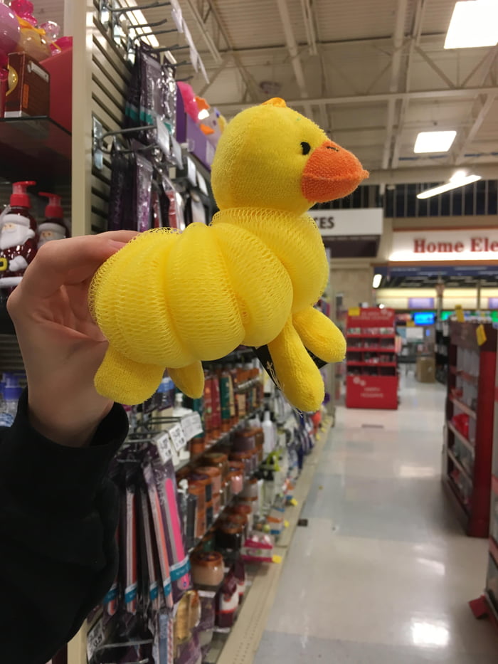This “Duck” loofah has four legs - 9GAG