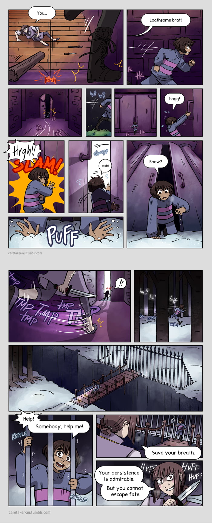 The Caretaker of Ruins Chapter 1 pag 30 & 31[Undertale] - 9GAG