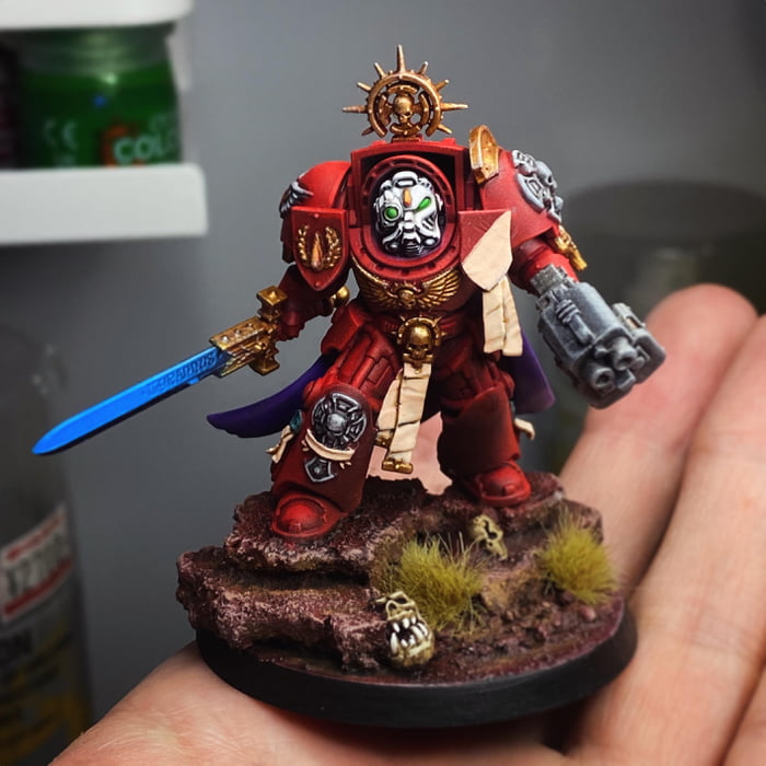 Blood Angels Terminator Captain. - 9GAG
