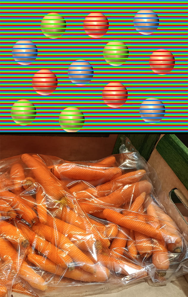 Came across a practical application of this optical illusion - 9GAG