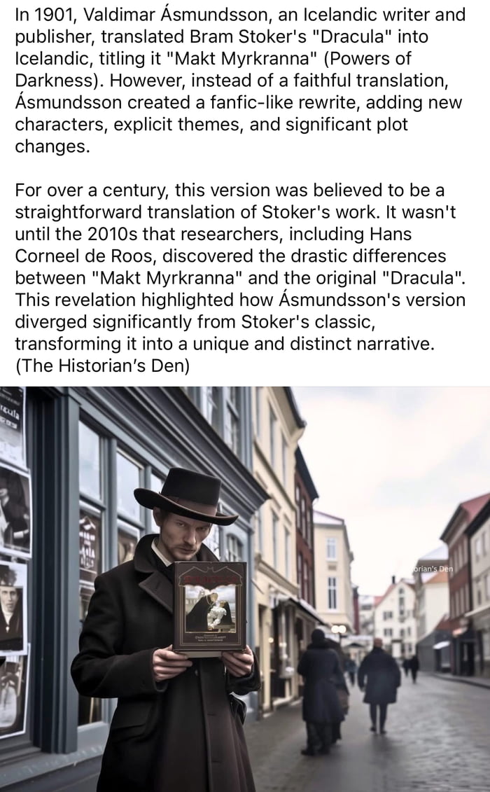 Imagine being such Sigma that instead of translating a novel you ...