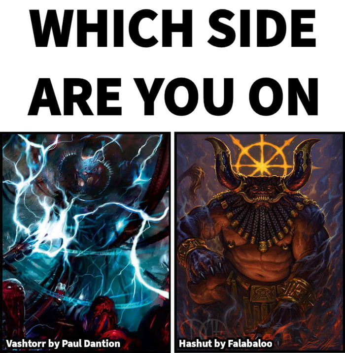 Hashut seems like the perfect patron God of the Iron Warriors, by the ...