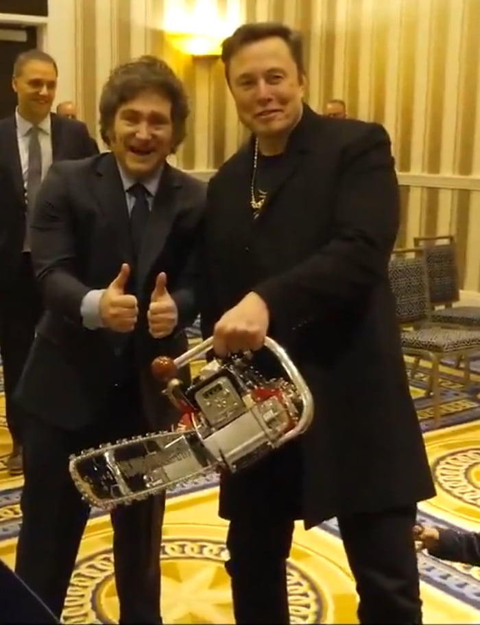 A gift from Javier to Elon - 9GAG