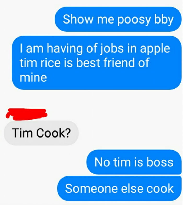 He works for qpple - 9GAG