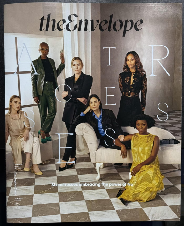 The screwball layout of the letters on this magazine cover (it's meant ...