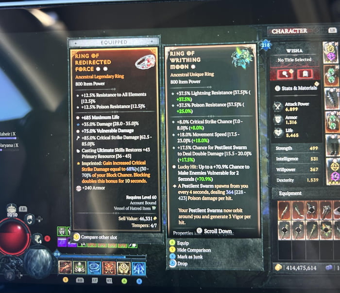 Quillvolley eagle build. Which ring? - 9GAG