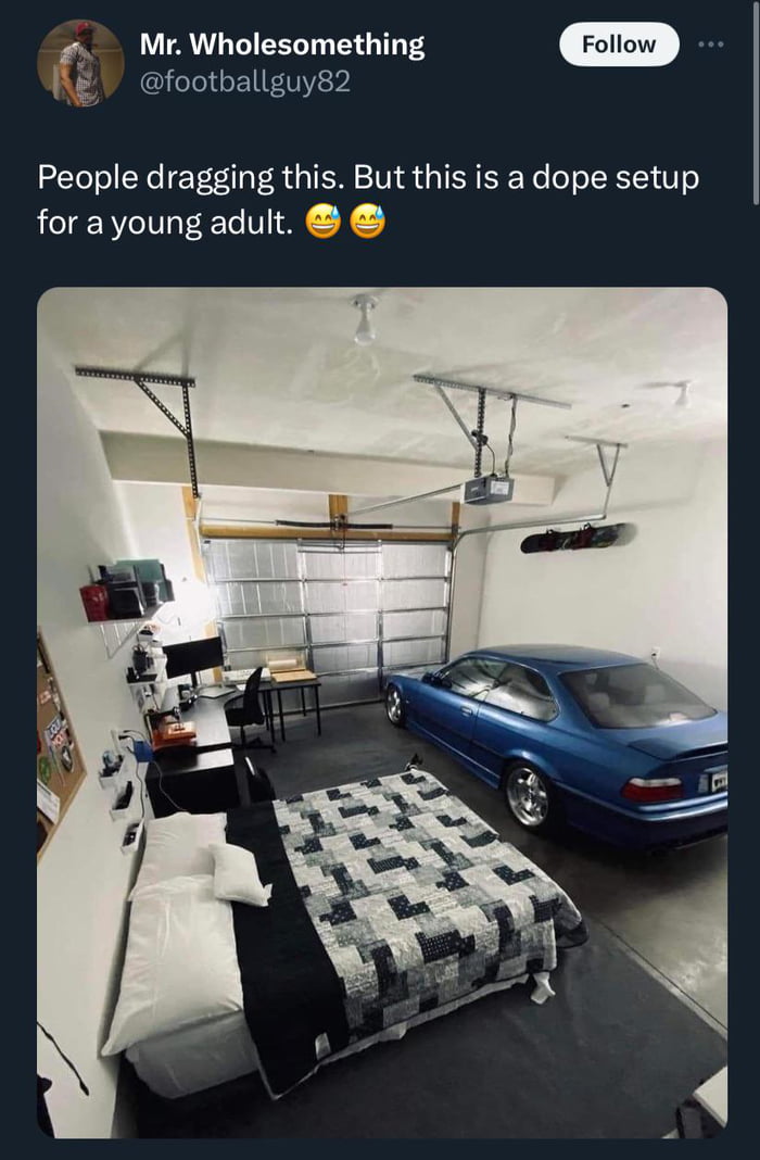 A Dope Setup For A Young Adult! - 9GAG