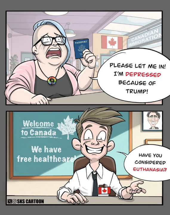 Welcome to Canada. F*ck yeah! Free healthcare! - 9GAG