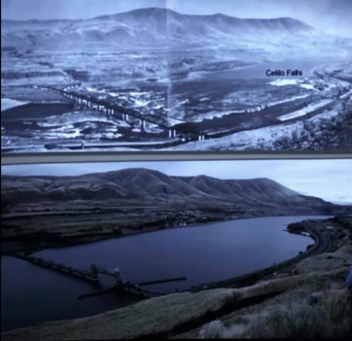 Before and After at Historic Wy’am Celilo Tribal Village from The ...