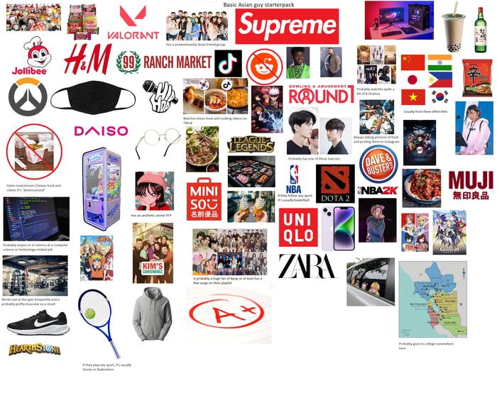 Basic Asian Guy starter pack - 9GAG