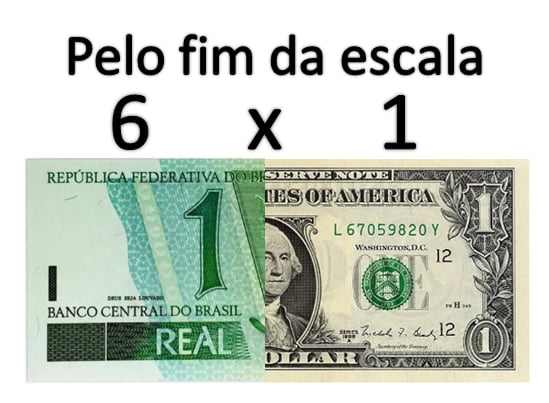 Dólar bateu 6 reais sem pandemia. - 9GAG