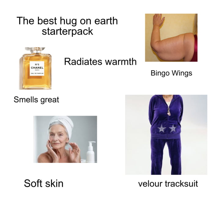 The best hug you will ever feel starterpack - 9GAG