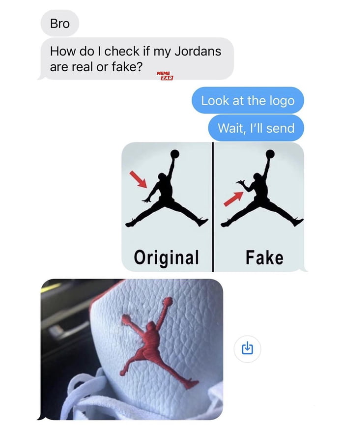 They ain't Jordan's they're Jordon'ts - 9GAG