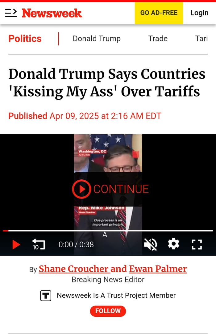 Ladies and gentlemen, I give you the leader of the free world... (Link in the comments) - 9GAG