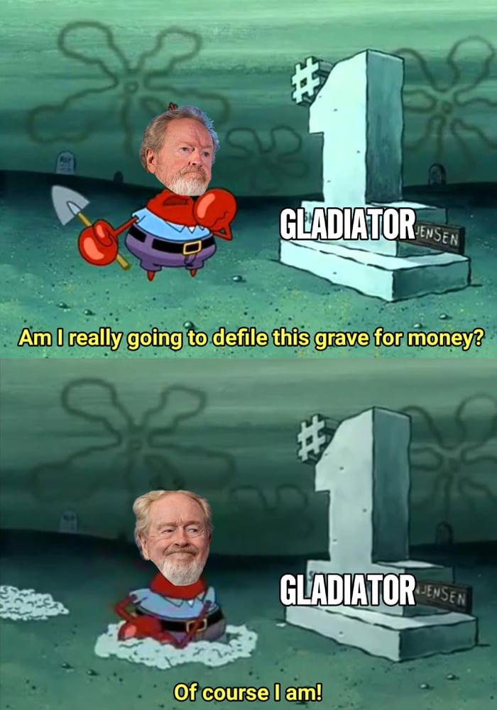 Ridley Scott making Gladiator 2: - 9GAG