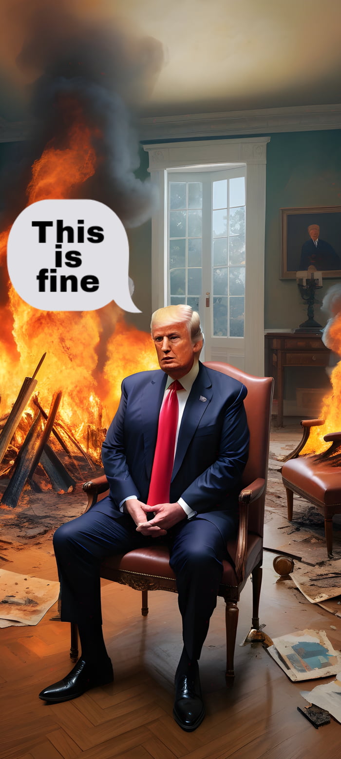 This is fine.... - 9GAG