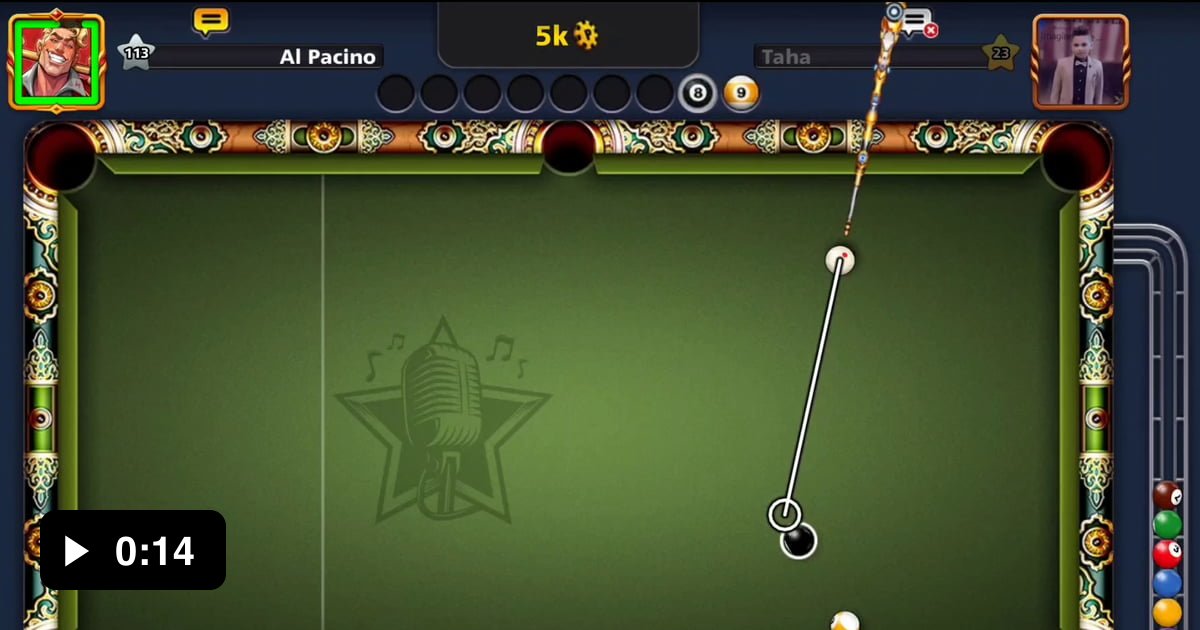 8 Ball Pool: 9 ball. Insane and legendary victory shot. - 9GAG