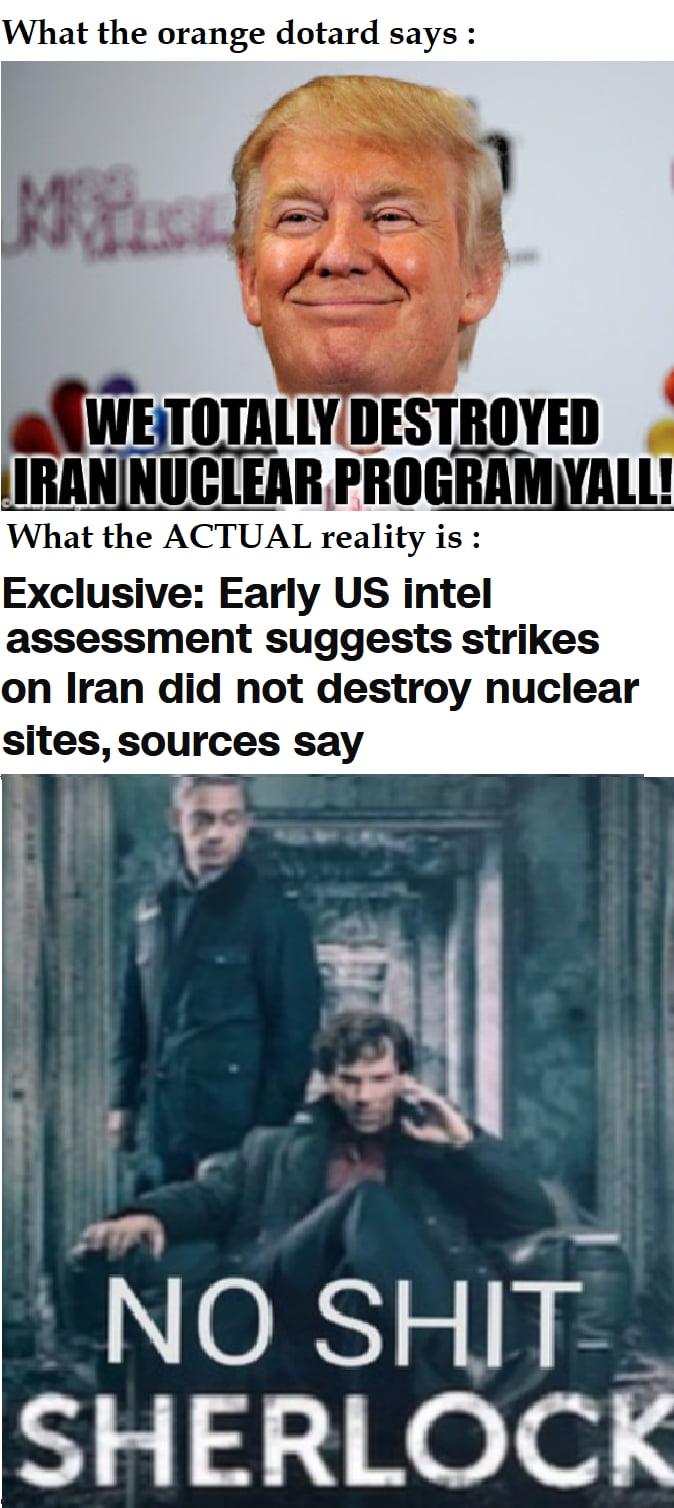 Its almost like reality is more complex than what the low iq dotard trump thinks it is - 9GAG