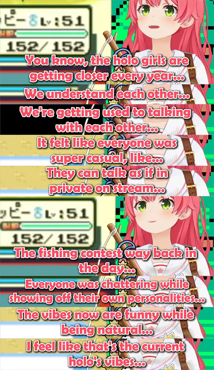 Miko really likes the vibe in Hololive now. - 9GAG